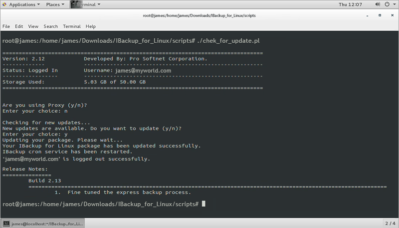 Backup your Linux box using the Scripts